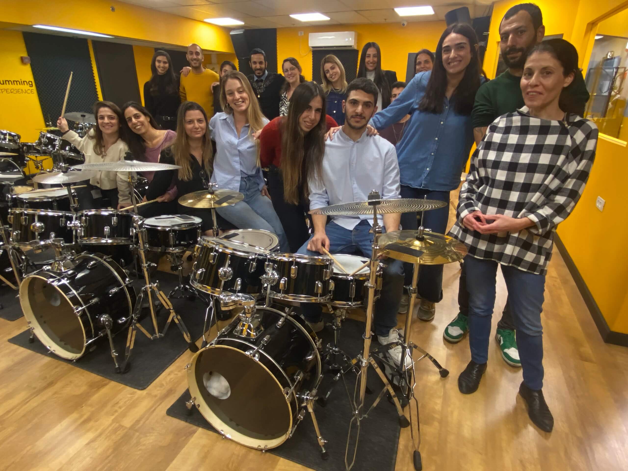 Israeli Rock Drumming Experience - Drumex TLV